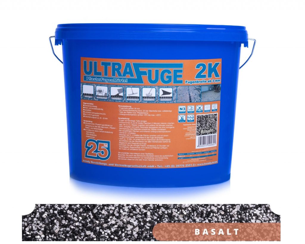 trendyfix UltraFuge 2K | PflasterFugenMörtel | trendy.team